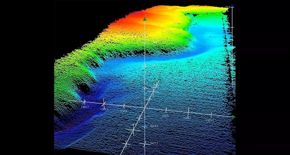 Gli scienziati creano mappe del vulcano più grande del mondo