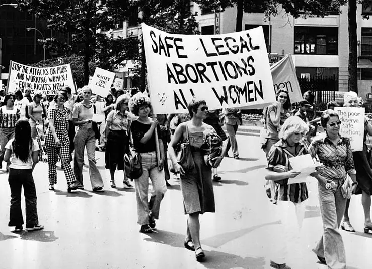 Fotogalerij | Feministyske marsen troch de jierren hinne 6924_6