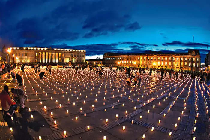 Testemuña a Noite das Velas en Colombia 7339_3