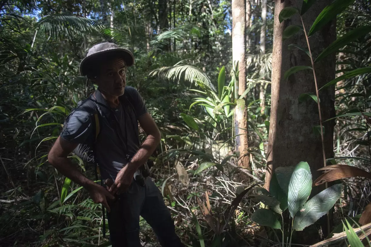 vitenskapsmann i Amazonas