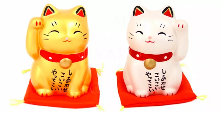 maneki neko gelukkige kat