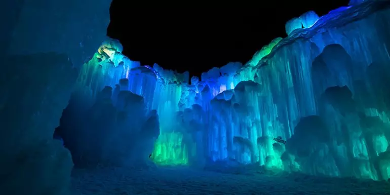 ice castle Edmonton canada