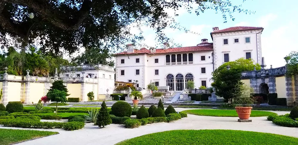 Mga Museo at Hardin ng Vizcaya sa Florida estate