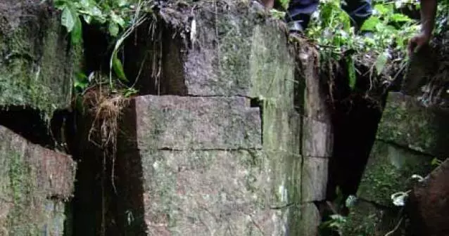 The lost city of Peru is a natural formation