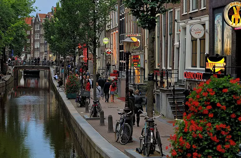 Barrio vermello de Holanda Amsterdam