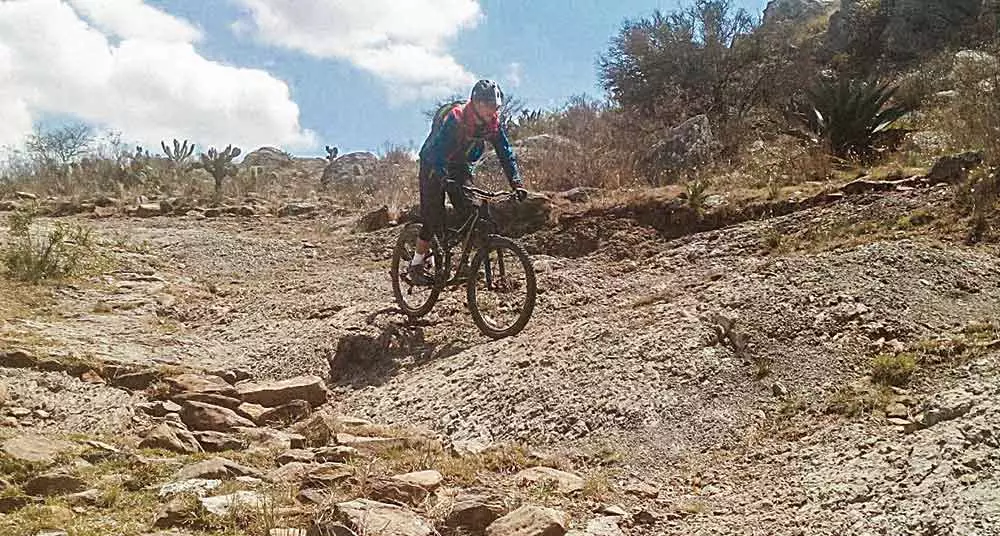 Ande de bicicleta por minas antigas