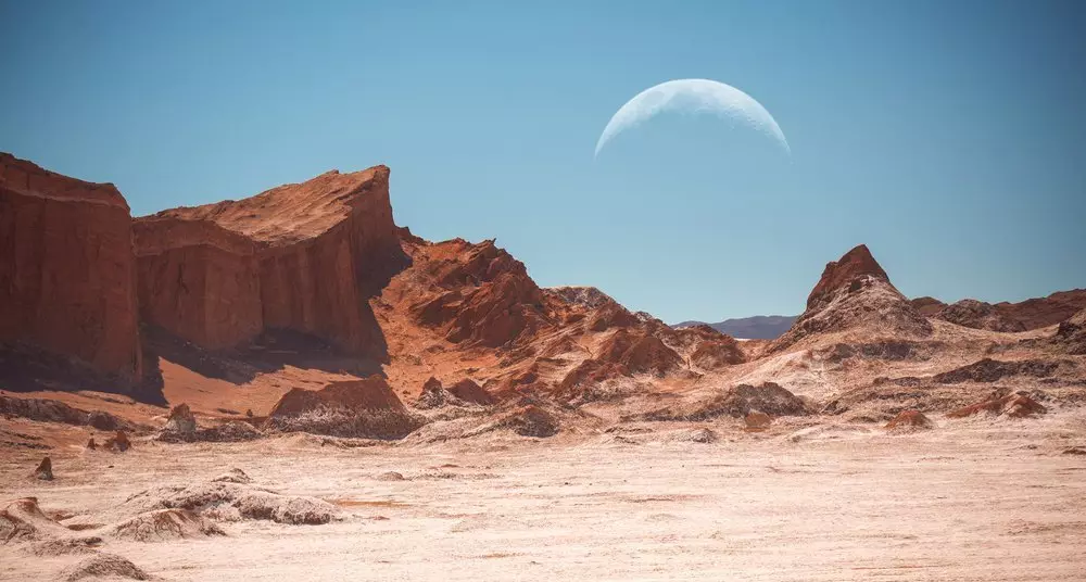 Gurun Atacama boleh pelabuhan ?Martian?