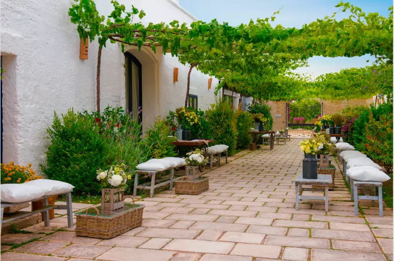 Masseria Torre Maizza кунакханәсе Италиянең көньягында