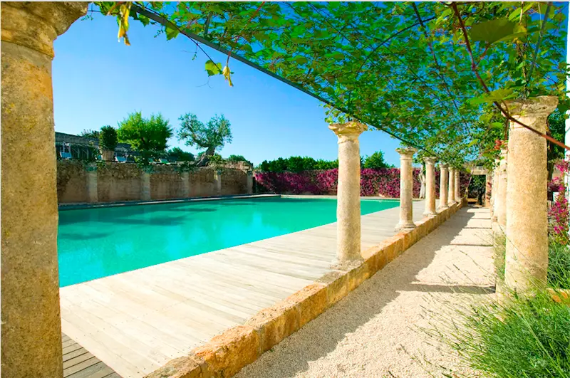 สระว่ายน้ำ โรงแรม อิตาลี Masseria Torre Maizza