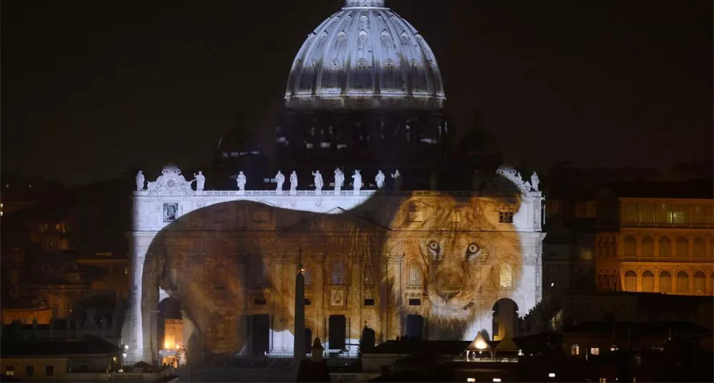 Fotos de animais proxectadas no Vaticano 959_11