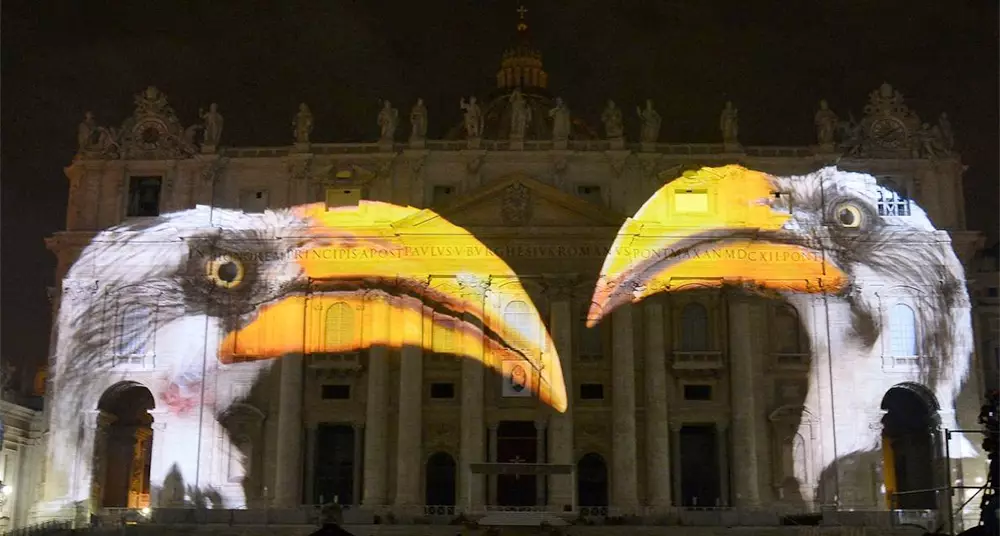 Fotos de animais proxectadas no Vaticano 959_14